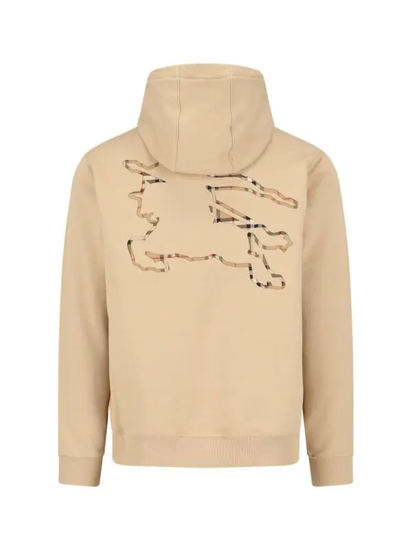 Burberry Long-sleeve Drawstring Hoodie - Brown