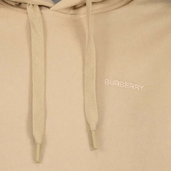 Burberry Long-sleeve Drawstring Hoodie - Brown