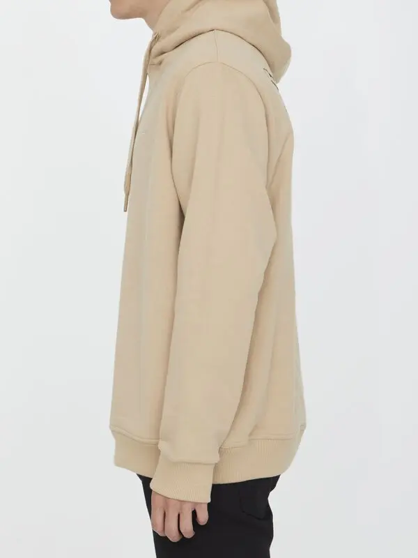 Burberry Long-sleeve Drawstring Hoodie - Brown