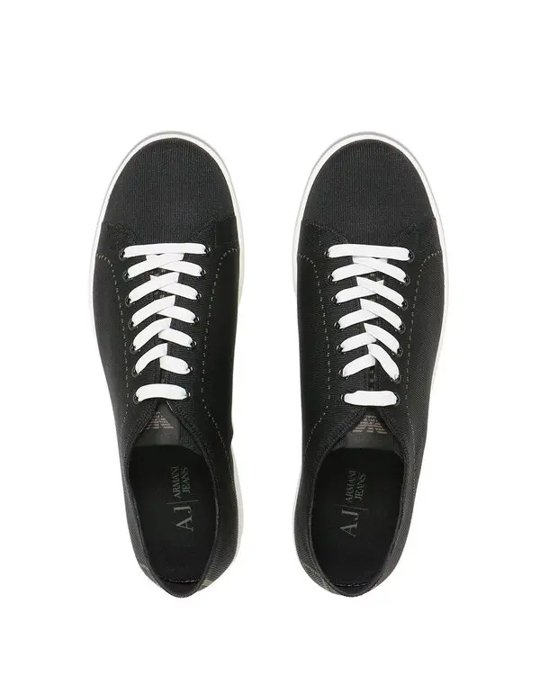 Emporio Armani Lace Up Low Top Sneakers