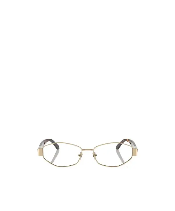 Versace Full-frame Flat Mirror Eyeglasses