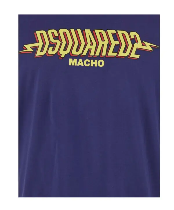 Dsquared2 Cool Fit Macho T-shirt - Blue