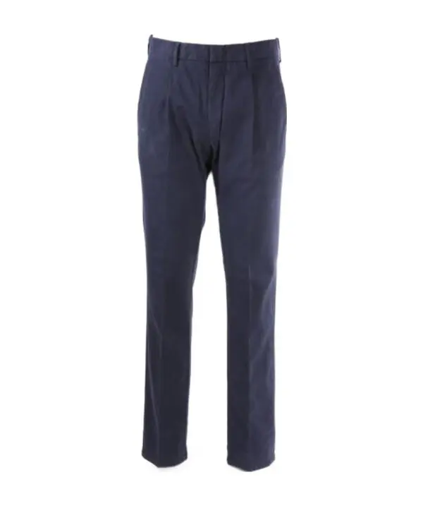 Zegna Slim-fit Casual Pants With Waist Straps - Black