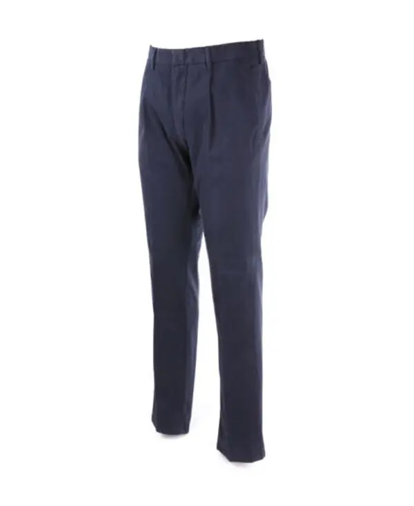 Zegna Slim-fit Casual Pants With Waist Straps - Black