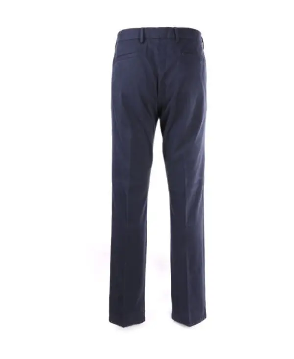 Zegna Slim-fit Casual Pants With Waist Straps - Black