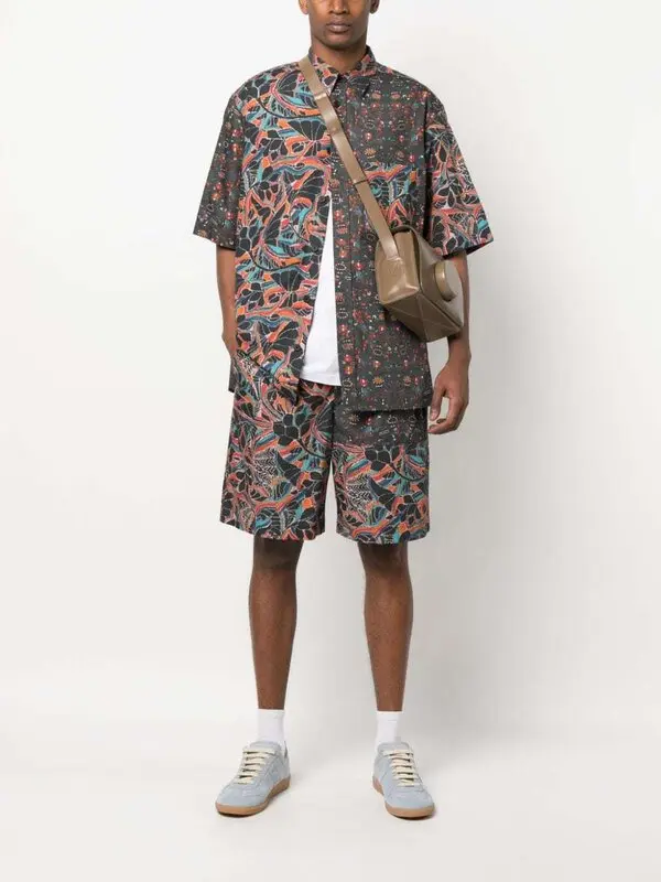 Isabel Marant Étoile Laverneo Printed Cotton Shorts