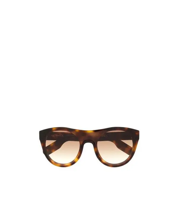 Kenzo Oversized Round Sunglasses With Tortoiseshell Effect - Multicolor