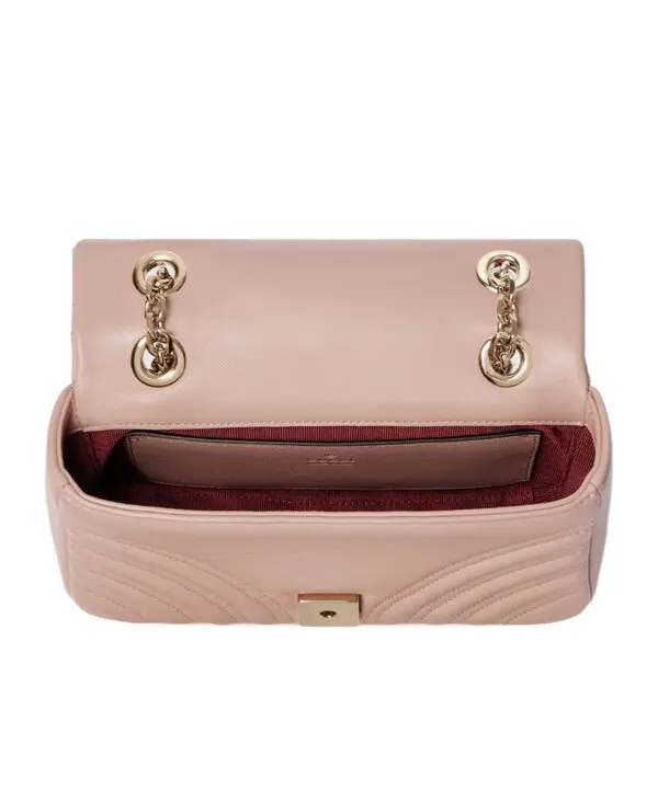 Gucci Gg Marmont Small Shoulder Bag - Pink