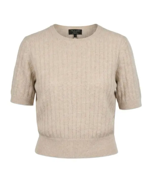 RAG  BONE Rag & Bone Crew Neck Short Sleeve T-shirt