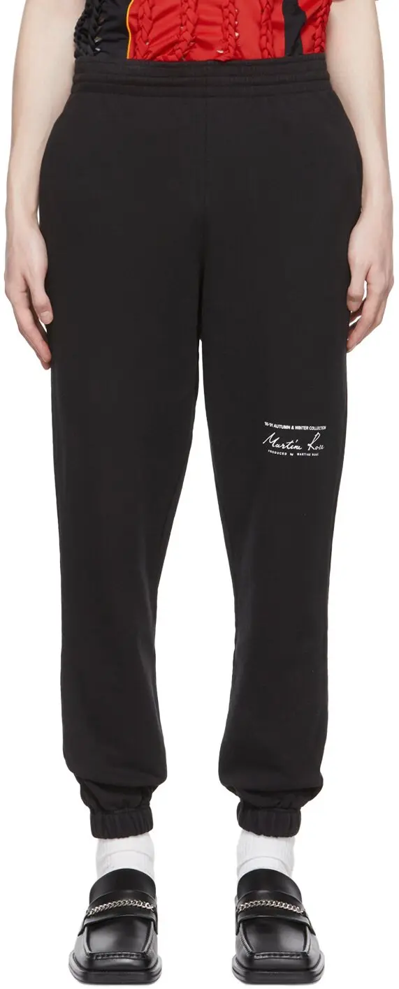 Martine Rose Logo Printed Pocketed Track Pants