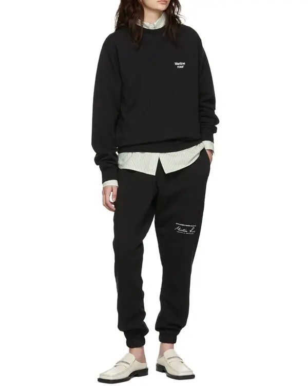 Martine Rose Logo Printed Pocketed Track Pants