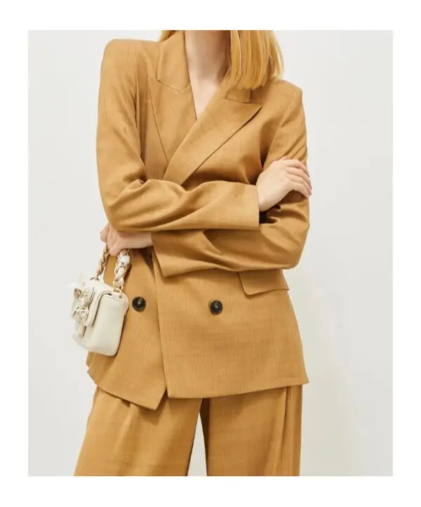 Marella Semi-fitted Double-breasted Blazer