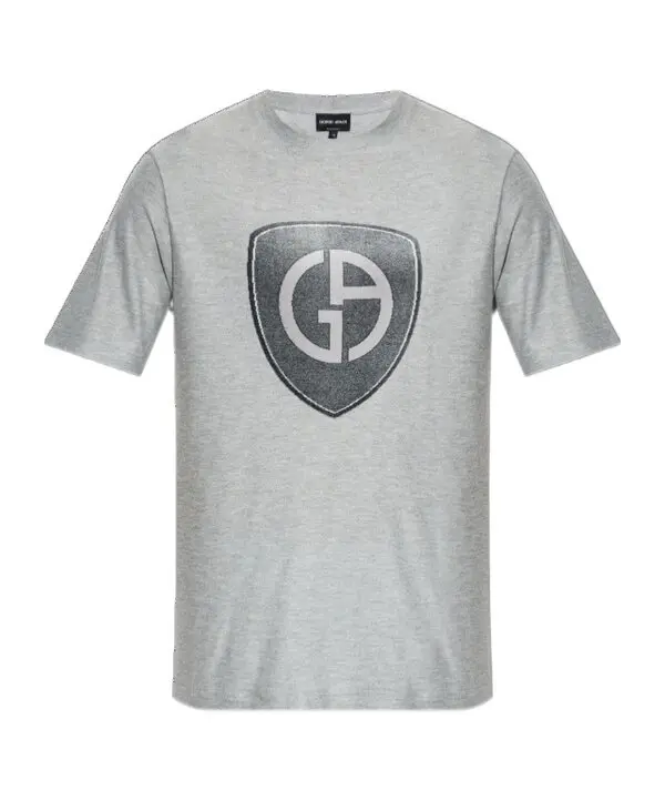 Giorgio Armani Logo-detailed Crewneck T-shirt