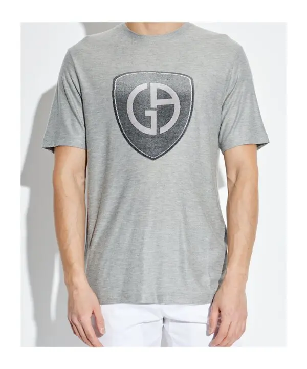 Giorgio Armani Logo-detailed Crewneck T-shirt