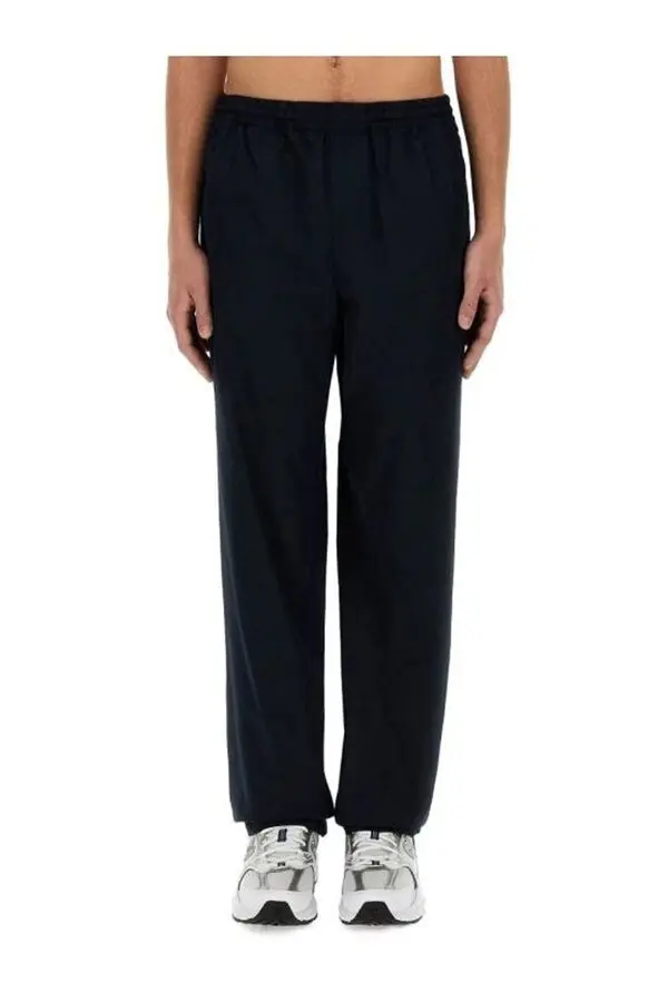 Aspesi Ventura Straight-leg Trousers - Black