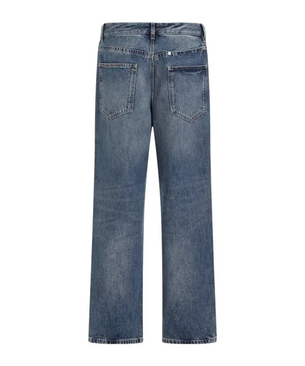 Givenchy Logo Plaque Straight-leg Jeans