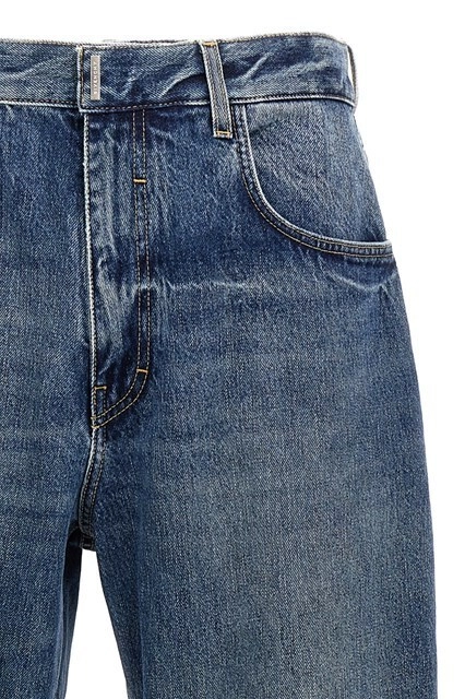 Givenchy Logo Plaque Straight-leg Jeans