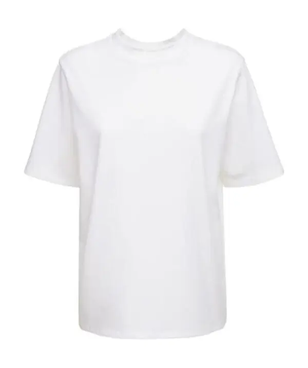 THE ROW Plain Knitted T-shirt - White