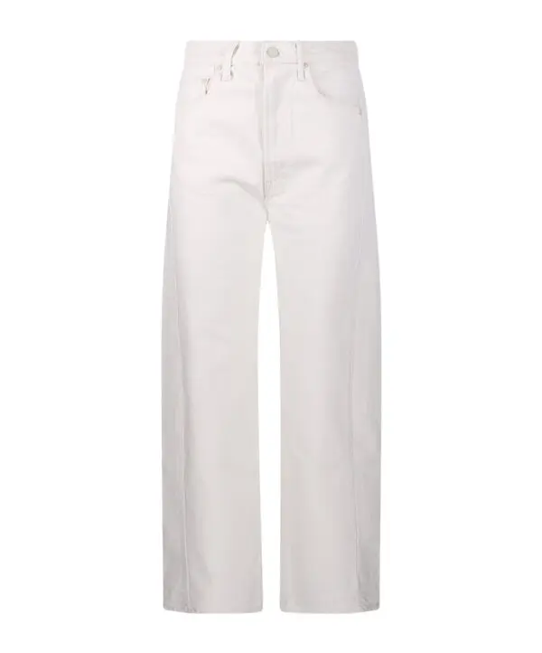 MOTHER The Half Pipe Ankle Wide-leg Jeans - No