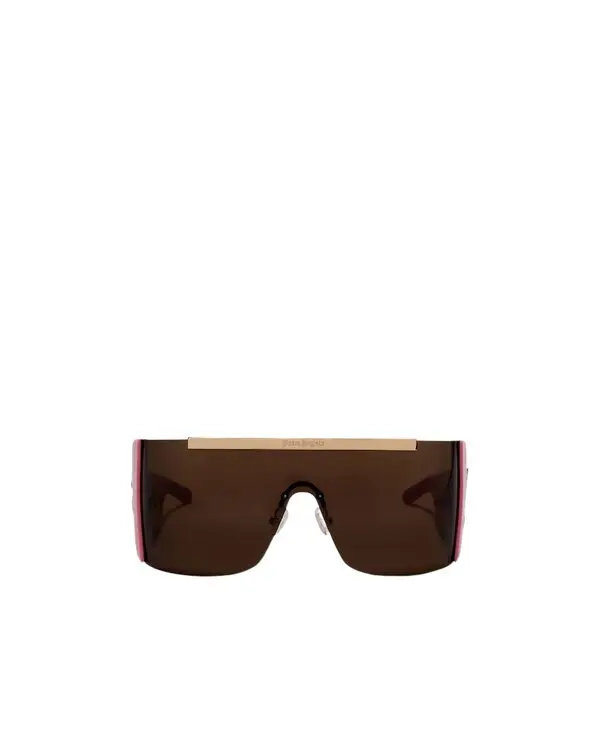 Palm Angels Mask Sunglasses - Black