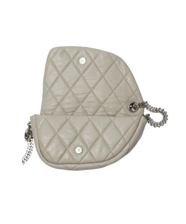 Burberry Quilted Leather Shoulder Bag - Nude