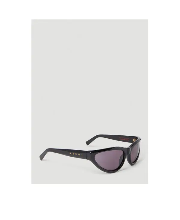 Marni Oval Frame Sunglasses - Gray