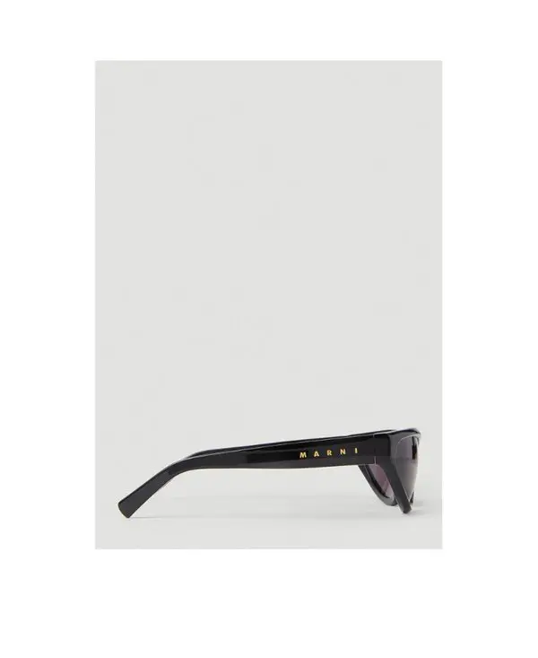 Marni Oval Frame Sunglasses - Gray