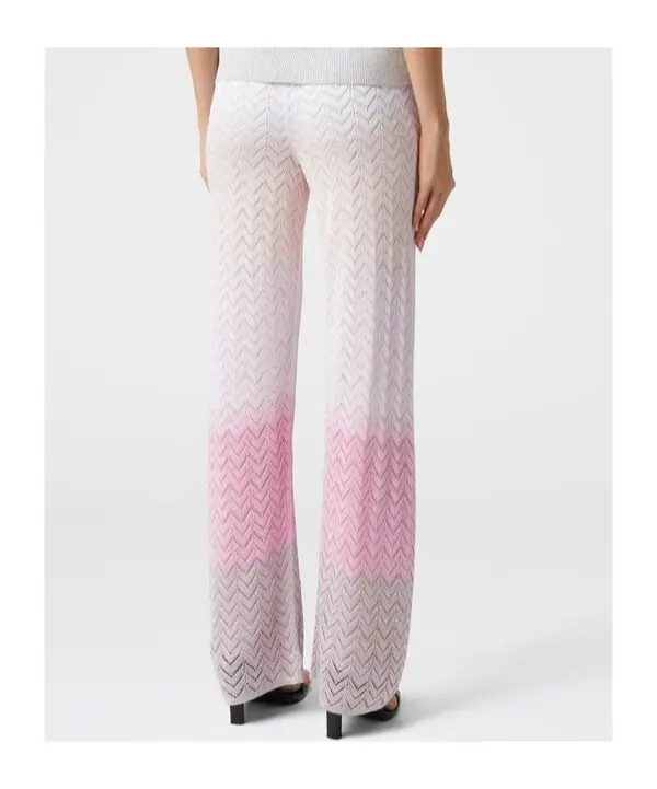 Missoni Chevron Knit Trousers - Multi-color