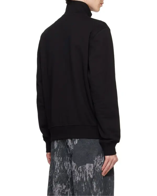 DIESEL® S-ginni Logo Patch Zipped Hoodie