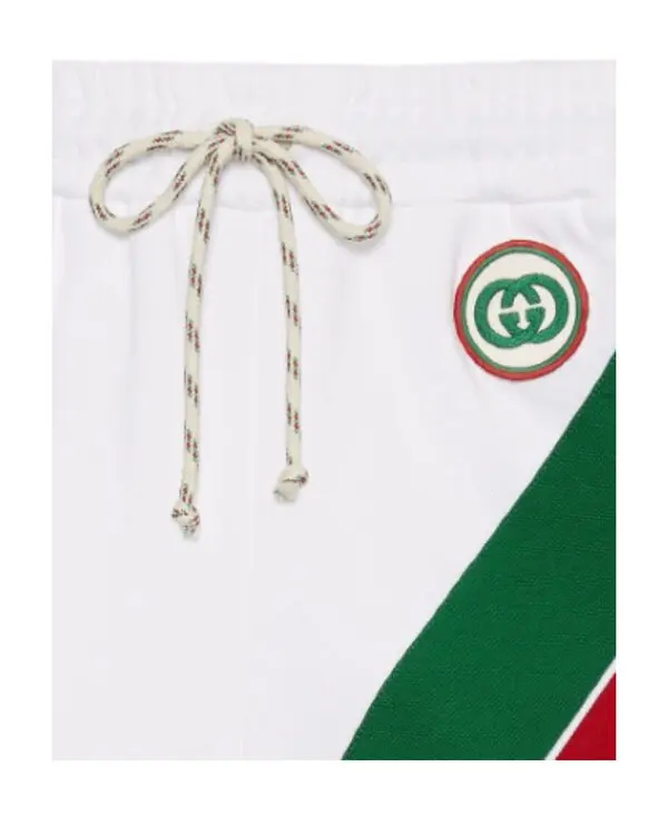 Gucci Web-stripe Jersey Shorts