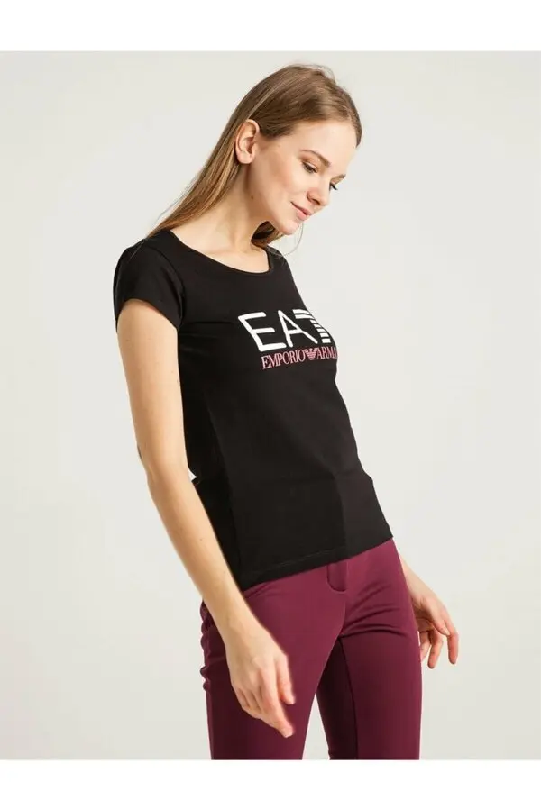 EA7 Logo Print T-shirt