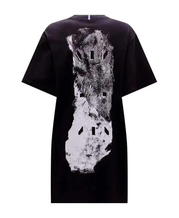 Alexander McQueen Round Neck Short Sleeve Dress