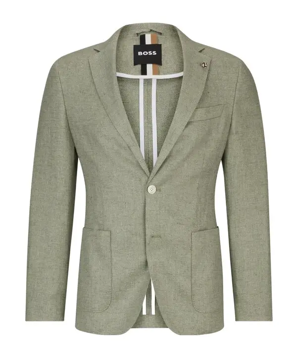 Hugo Boss Single-breasted Blazer - Nude