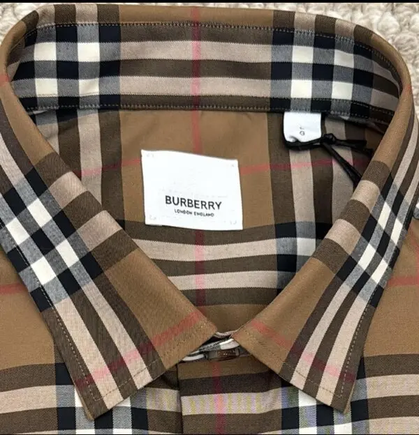 Burberry Plaid Short-sleeved Shirt