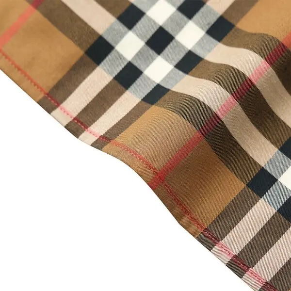 Burberry Plaid Short-sleeved Shirt