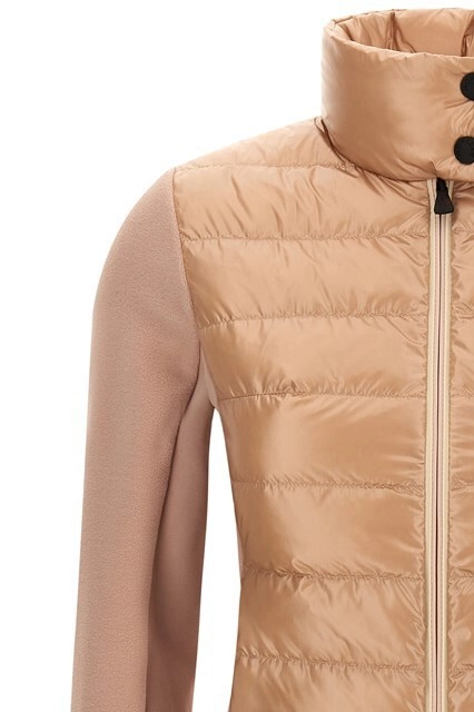 Moncler Grenoble Padded Zip-up Sweatshirt - Pink