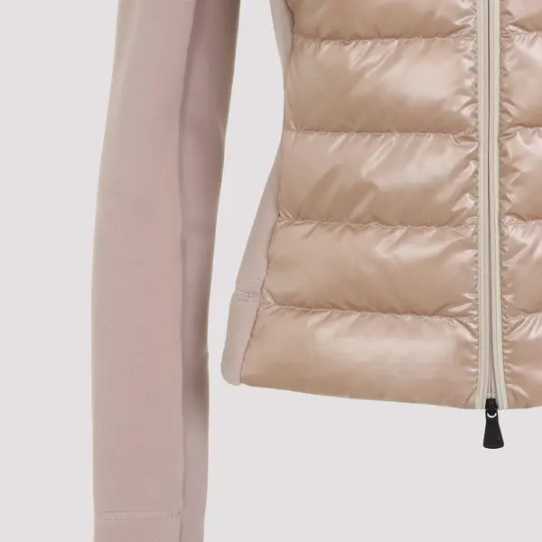 Moncler Grenoble Padded Zip-up Sweatshirt - Pink