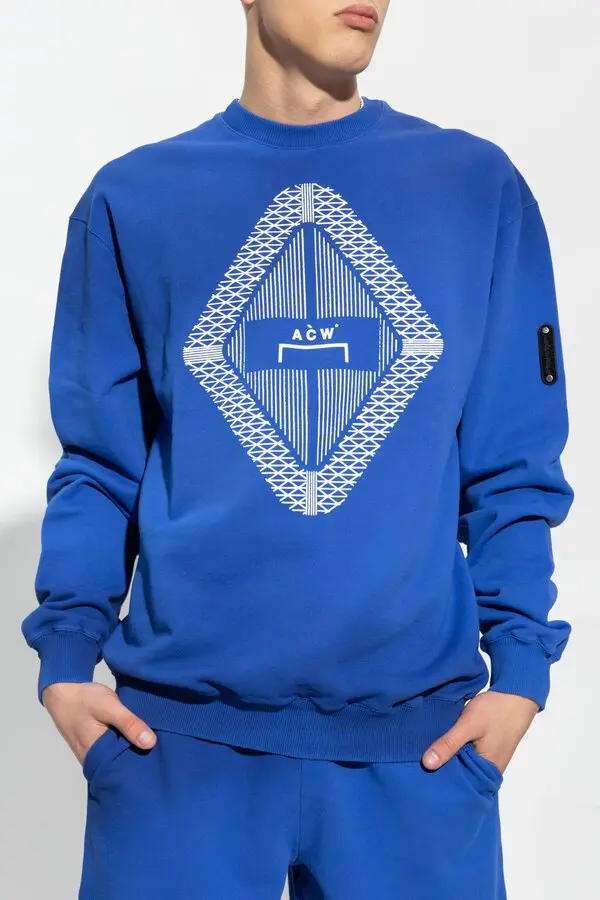 A-COLD-WALL* Crew Neck Sweater - Blue