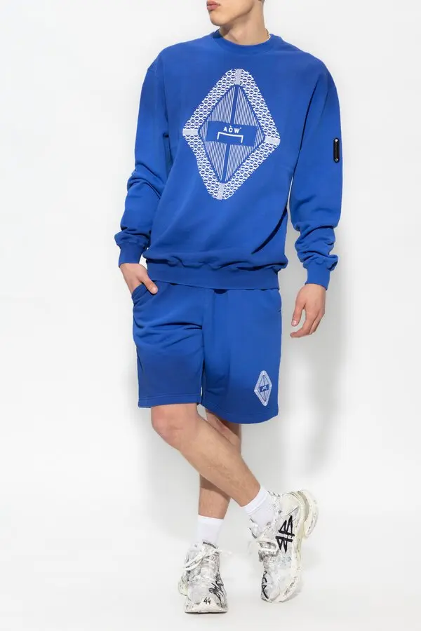 A-COLD-WALL* Crew Neck Sweater - Blue