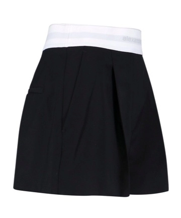 Alexander Wang High-waisted Pleated Shorts