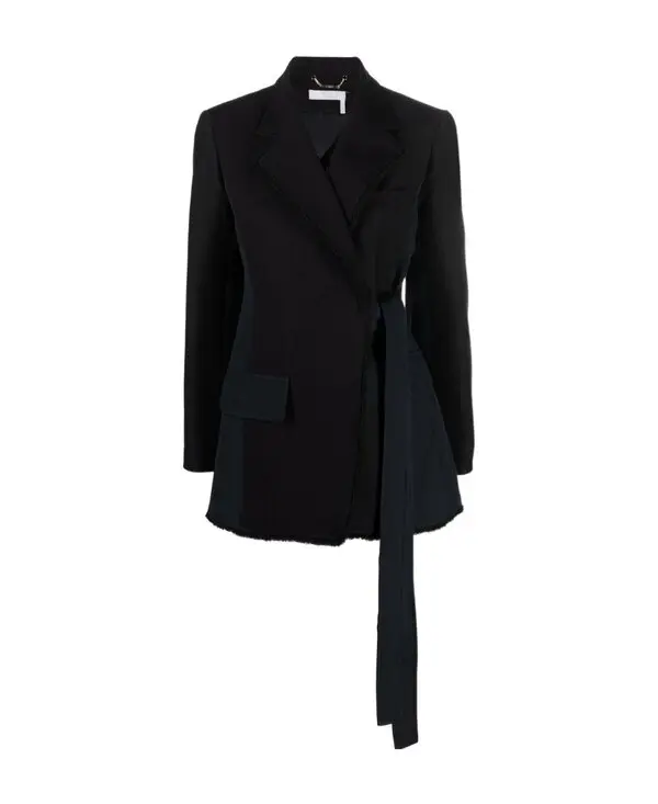 Chloé Panelled Wrap Blazer