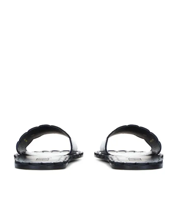 Red Valentino Open-toe Slides - Black