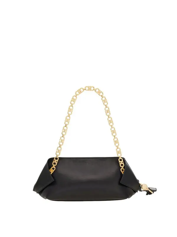 FERRAGAMO Gancini Chain Shoulder Bag