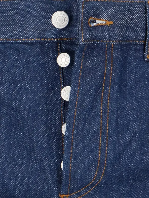 Gucci Horsebit Detail Denim Jeans