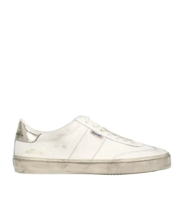 GOLDEN GOOSE Soul Star Lace-up Sneakers - White