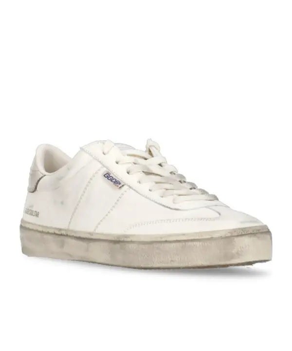 GOLDEN GOOSE Soul Star Lace-up Sneakers - White