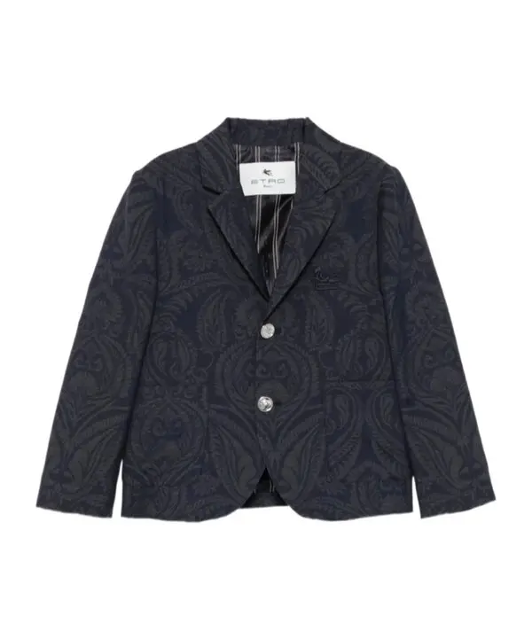 Etro Paisley Pattern Virgin-wool Blazer
