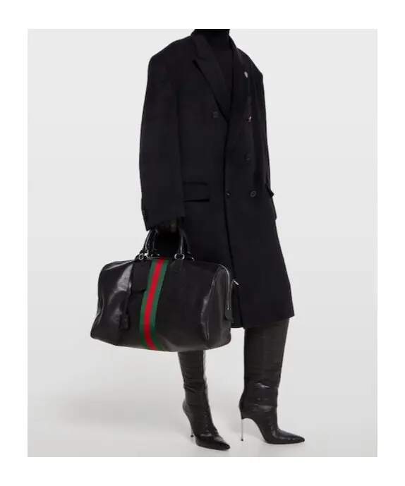 Gucci Web Trademark Medium Duffle Bag