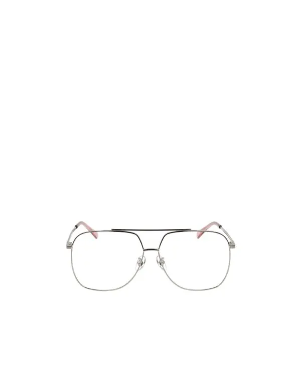 Stella McCartney Pilot-frame Glasses - Gray