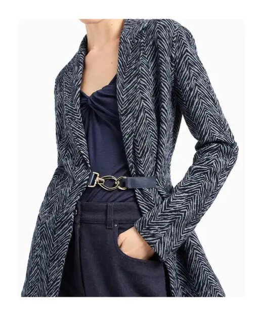 Giorgio Armani Jacquard Single-breasted Blazer